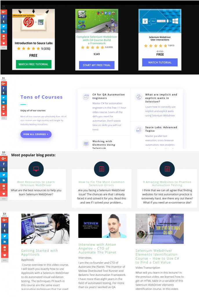 Applitools - Fluent API and How programmatic regions look - Ultimate QA