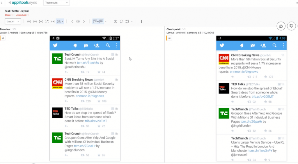 Applitools Match Levels: Exact, Strict, Content, and Layout | Ultimate QA