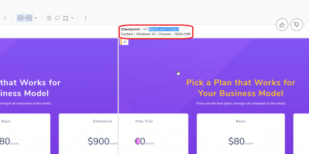 Applitools Match Levels: Exact, Strict, Content, and Layout | Ultimate QA