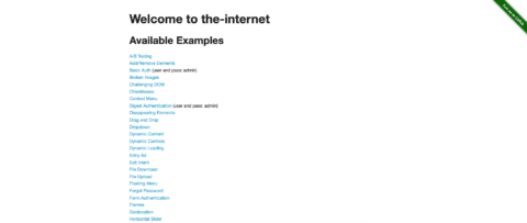 Complete List of Awesome Websites to Practice Automation Testing