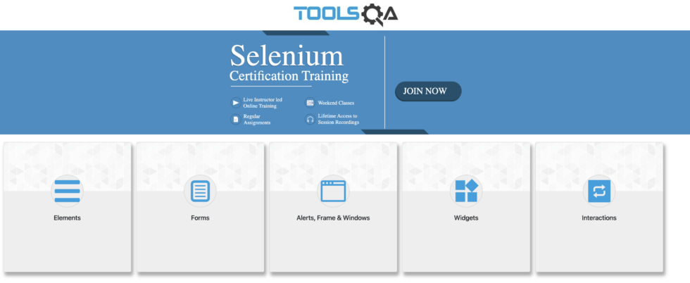 Complete List of Awesome Websites to Practice Automation Testing
